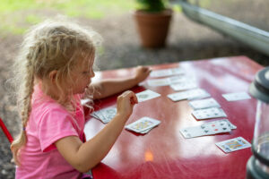 Solitaire - Card Game for Kids - Indoor Solo Game - Party Games 4 Kids